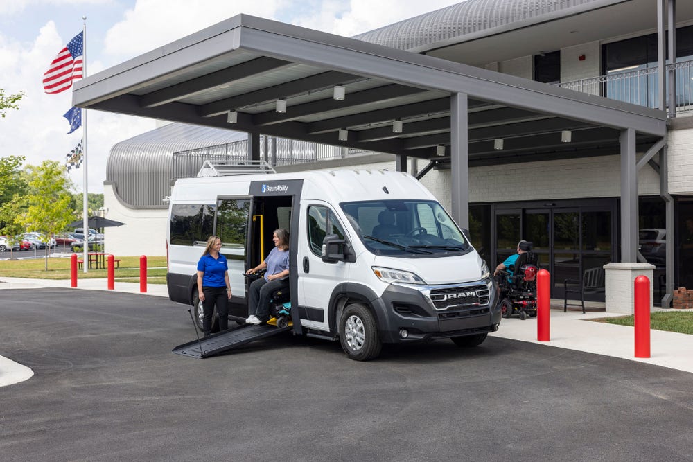 ProMaster Full-Size ADA-Compliant Van with Simple Stow | BraunAbility