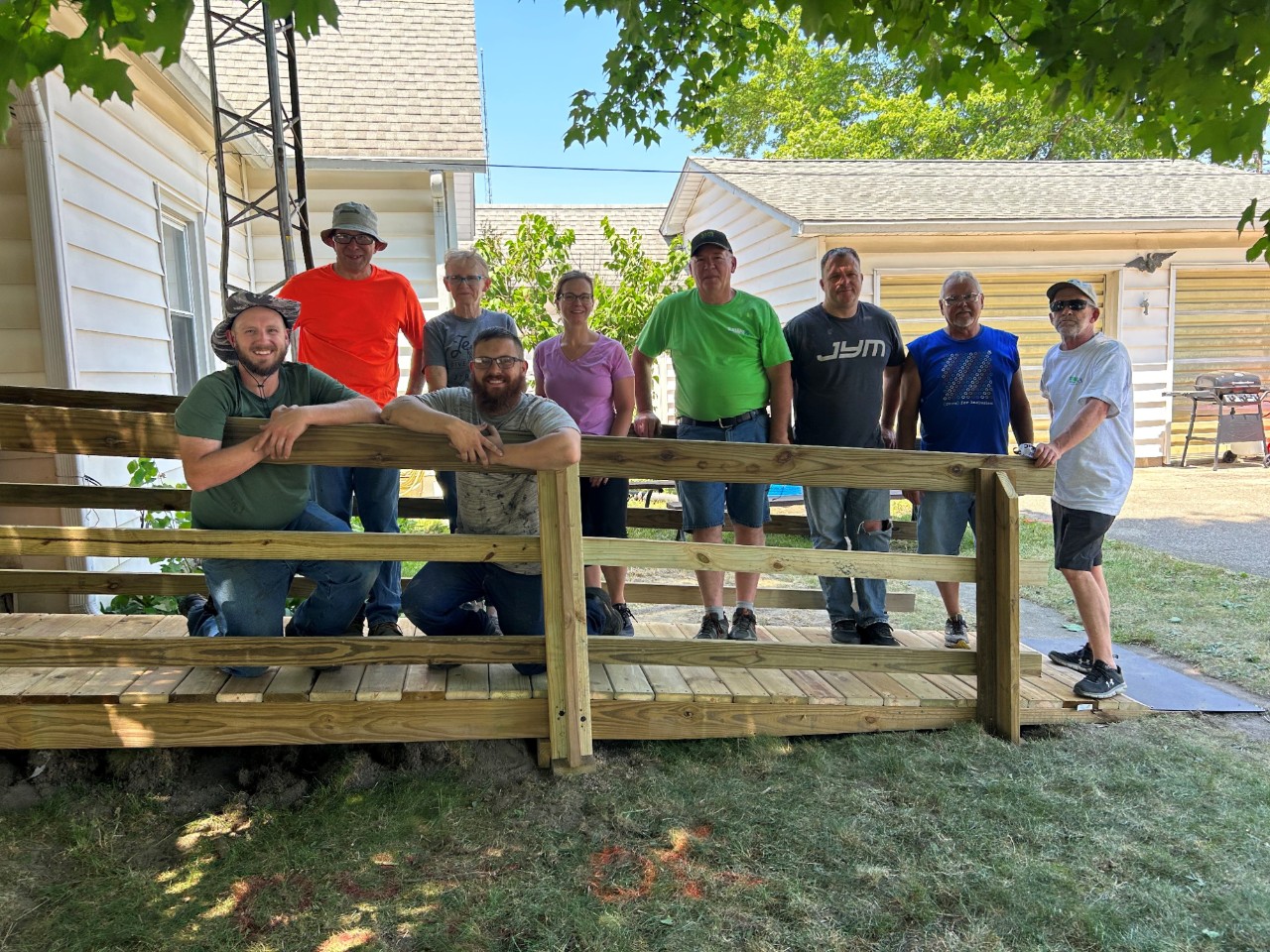 BraunAbility and Servants at Work Build Wheelchair Ramps | BraunAbility