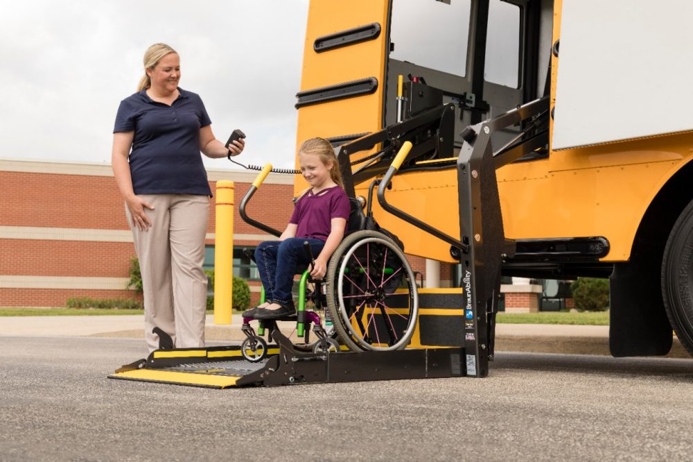 Commercial Wheelchair Lifts for School Bus Applications | BraunAbility