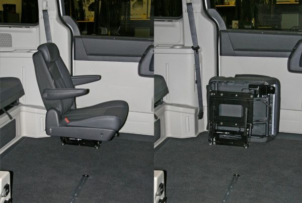 Flip-N-Fold Seating | Flip and Fold Van Seats | BraunAbility